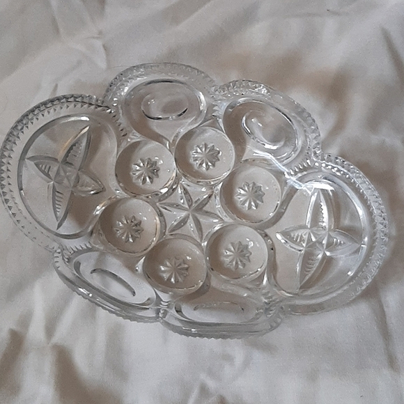 Kitchen | Vintage Le Smith Moon Stars Glass Dish | Poshmark